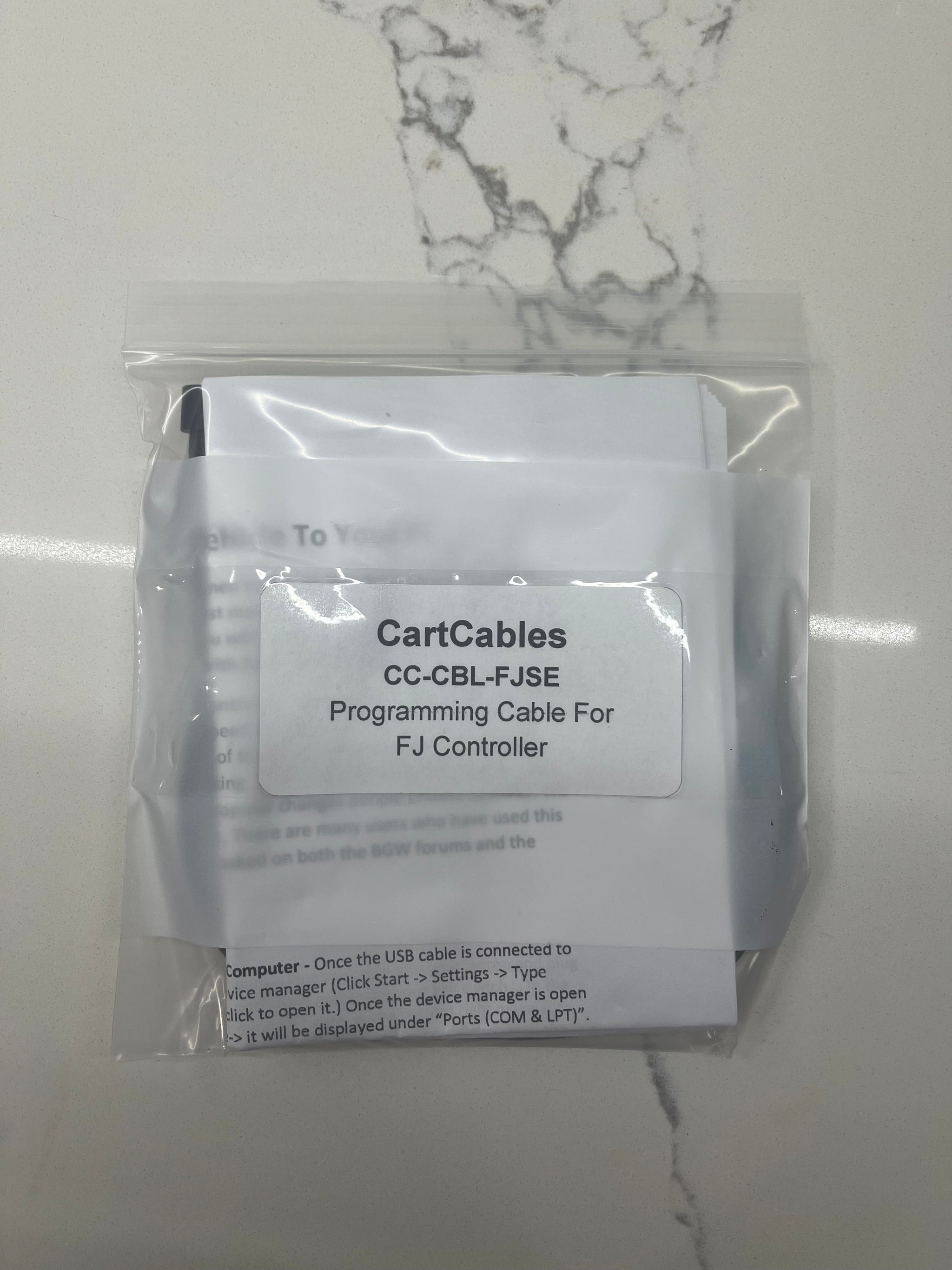 Programming Cable For FJ Controllers – CartCables